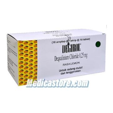 Degirol 0,25 mg Tablet Hisap- Harga, Manfaat, Kandungan, Dosis ...