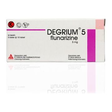 DEGRIUM TABLET 5 MG- Harga, Manfaat, Kandungan, Dosis, indikasi ...