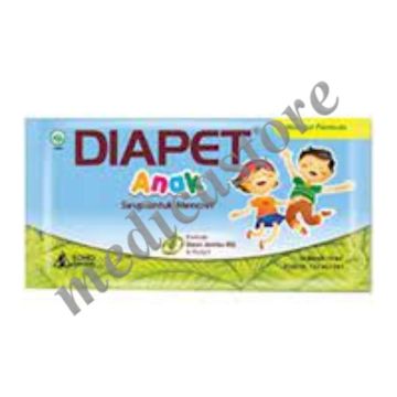 DIAPET ANAK 6 SACHET - Kandungan, Kegunaan, Efek Samping, Dosis dan ...