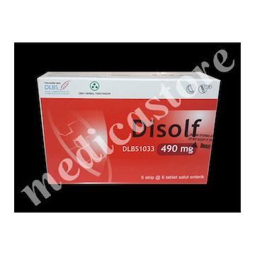 DISOLF TABLET 30'S - Kandungan, Kegunaan, Efek Samping, Dosis dan ...