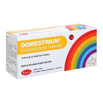 DOMESTRIUM TABLET 10 MG- Harga, Manfaat, Kandungan, Dosis, indikasi, Konsultasi Resep