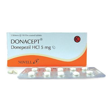 Donacept 5 mg Tablet- Harga, Manfaat, Kandungan, Dosis, indikasi ...