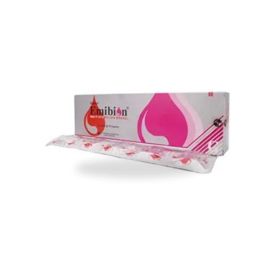 EMIBION CAPSULE - Kandungan, Kegunaan, Efek Samping, Dosis dan Aturan ...