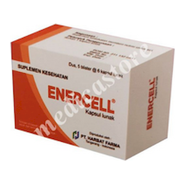 ENERCELL SOFT CAPSULE 30'S - Kandungan, Kegunaan, Efek Samping, Dosis dan Aturan Pakai - Medicastore