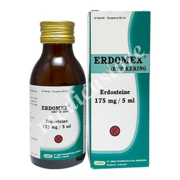 ERDOMEX DRY SYRUP 175 MG 60 ML- Harga, Manfaat, Kandungan, Dosis ...