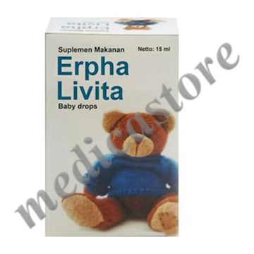 ERPHA LIVITA BABY DROPS 15 ML - Kandungan, Kegunaan, Efek Samping ...
