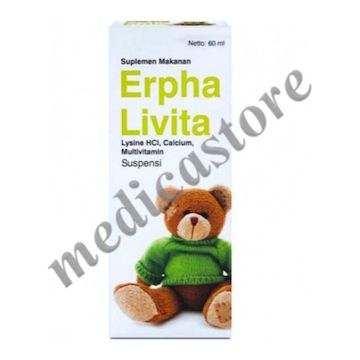 ERPHA LIVITA SYRUP 60 ML - Kandungan, Kegunaan, Efek Samping, Dosis dan ...