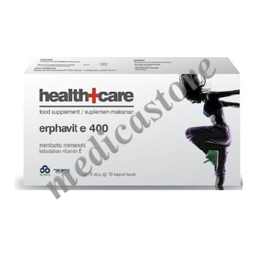 ERPHAVIT E KAPSUL LUNAK 400 IU 30'S - Kandungan, Kegunaan, Efek Samping ...