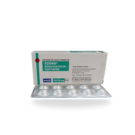 Ezero 10 mg/10 mg Tablet- Harga, Manfaat, Kandungan, Dosis, indikasi, Konsultasi Resep