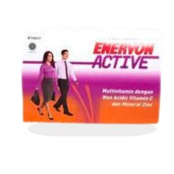 ENERVON ACTIVE 4 TABLET - Kandungan, Kegunaan, Efek Samping, Dosis dan ...