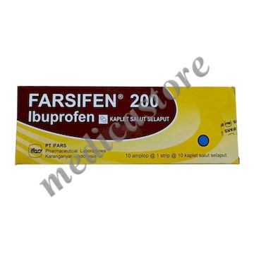 Farsifen 200 mg Kaplet Salut Selaput- Harga, Manfaat, Kandungan, Dosis ...