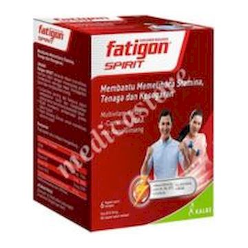 FATIGON SPIRIT - Kandungan, Kegunaan, Efek Samping, Dosis dan Aturan ...