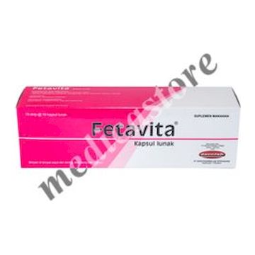 FETAVITA SOFT CAPSULE 100'S - Kandungan, Kegunaan, Efek Samping, Dosis ...