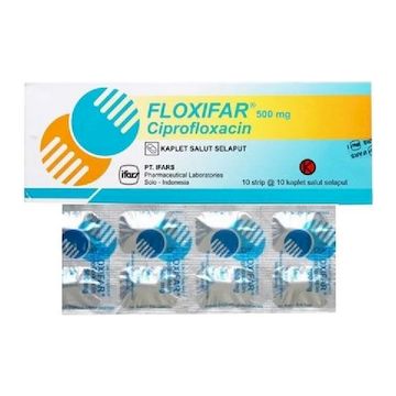 FLOXIFAR CAPLET 500 MG- Harga, Manfaat, Kandungan, Dosis, indikasi ...