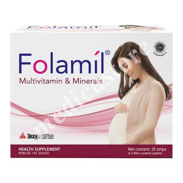 FOLAMIL KAPLET - Kandungan, Kegunaan, Efek Samping, Dosis dan Aturan ...