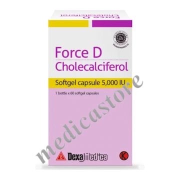 Force D 5000 IU Kapsul Lunak- Harga, Manfaat, Kandungan, Dosis ...