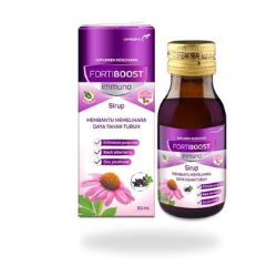 FORTIBOOST IMMUNO SYRUP 60 ML - Kandungan, Kegunaan, Efek Samping ...
