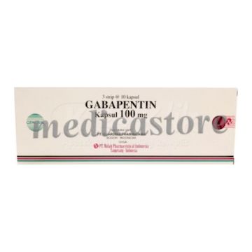 Gabapentin 100 mg Kapsul- Harga, Manfaat, Kandungan, Dosis, indikasi ...