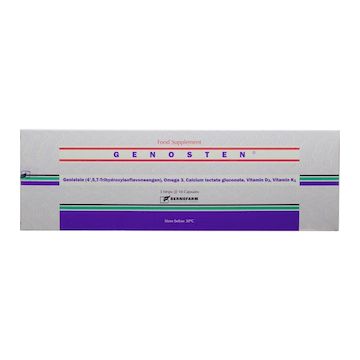 GENOSTEN 15MG KAPSUL 30'S - Kandungan, Kegunaan, Efek Samping, Dosis ...