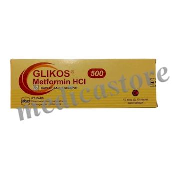 GLIKOS TABLET 500 MG- Harga, Manfaat, Kandungan, Dosis, indikasi ...