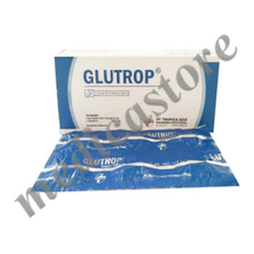 GLUTROP KAPLET 500 MG 30'S - Kandungan, Kegunaan, Efek Samping, Dosis ...