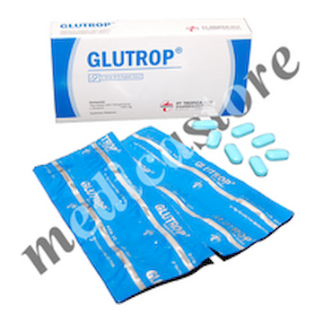 GLUTROP KAPLET FCT 1 GR - Kandungan, Kegunaan, Efek Samping, Dosis dan ...