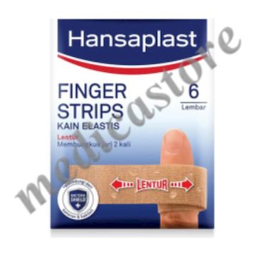 HANSAPLAST KAIN ELASTIS FINGER STRIPS ISi 6 - Kandungan, Kegunaan, Efek ...