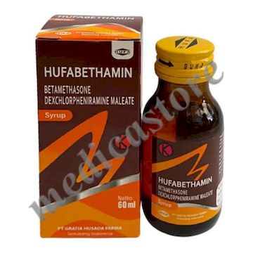 HUFABETHAMIN SIRUP 60 ML- Harga, Manfaat, Kandungan, Dosis, indikasi ...