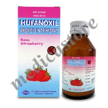Hufanoxil Dry Sirup 60 ml- Harga, Manfaat, Kandungan, Dosis, indikasi ...