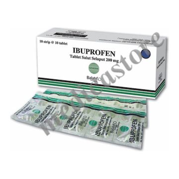 IBUPROFEN TABLET SALUT SELAPUT 200 MG- Harga, Manfaat, Kandungan, Dosis ...