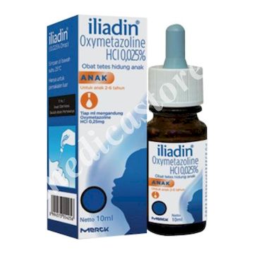 Iliadin 0.025% Nasal Drops 10 ml- Harga, Manfaat, Kandungan, Dosis ...
