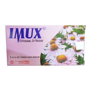 IMUX TABLET SALUT SELAPUT 30'S - Kandungan, Kegunaan, Efek Samping ...