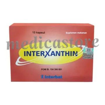 INTERXANTHIN TABLET 30'S - Kandungan, Kegunaan, Efek Samping, Dosis dan ...