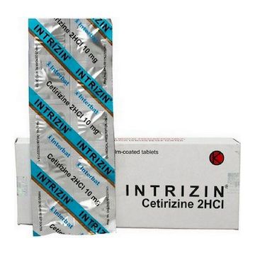 INTRIZIN TABLET SALUT SELAPUT 10 MG- Harga, Manfaat, Kandungan, Dosis ...