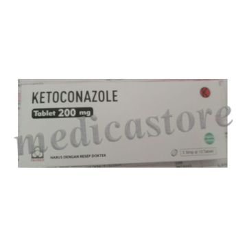 KETOCONAZOLE TABLET 200 MG- Harga, Manfaat, Kandungan, Dosis, indikasi, Konsultasi Resep