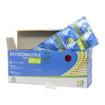 KETOCONAZOLE TABLET 200 MG- Harga, Manfaat, Kandungan, Dosis, indikasi ...