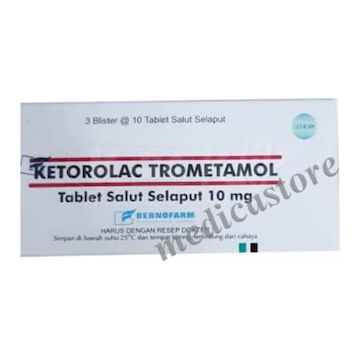 Ketorolac 10 mg Tablet- Harga, Manfaat, Kandungan, Dosis, indikasi, Konsultasi Resep