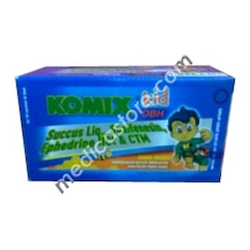 Komix OBH Kid Sirup Rasa Madu 5 ml- Harga, Manfaat, Kandungan, Dosis ...