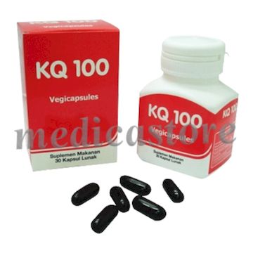 KQ KAPSUL 100 MG 30'S - Kandungan, Kegunaan, Efek Samping, Dosis dan ...