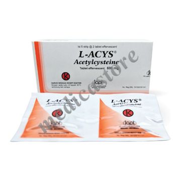 L-Acys 600 mg Tablet Effervescent- Harga, Manfaat, Kandungan, Dosis ...