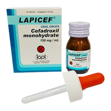 Lapicef Oral Drops 15 ml- Harga, Manfaat, Kandungan, Dosis, indikasi ...
