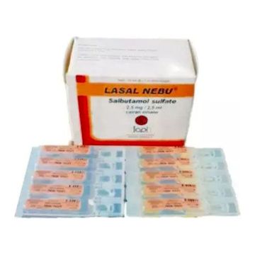 Lasal Nebu 2.5 mg/2.5 ml Inhaler- Harga, Manfaat, Kandungan, Dosis ...