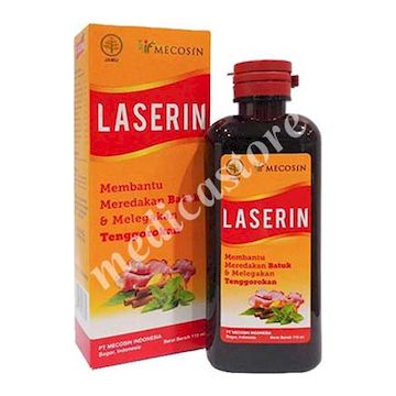 LASERIN SYRUP 225 ML - Kandungan, Kegunaan, Efek Samping, Dosis dan ...