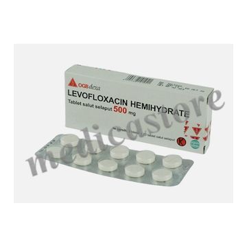 LEVOFLOXACIN KAPLET 500 MG- Harga, Manfaat, Kandungan, Dosis, indikasi ...