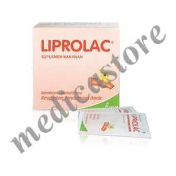 LIPROLAC KID SACHET 30'S - Kandungan, Kegunaan, Efek Samping, Dosis dan ...