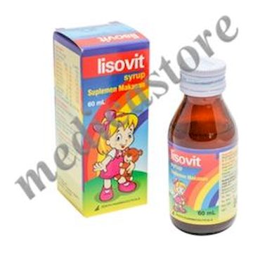 LISOVIT SYRUP 60ML - Kandungan, Kegunaan, Efek Samping, Dosis dan ...