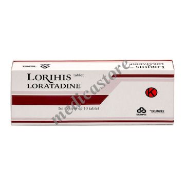 LORIHIS TABLET 10 MG- Harga, Manfaat, Kandungan, Dosis, indikasi ...
