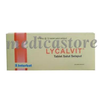 LYCALVIT TABLET 100'S - Kandungan, Kegunaan, Efek Samping, Dosis dan ...