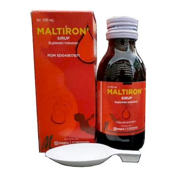 MALTIRON SYRUP 100 ML - Kandungan, Kegunaan, Efek Samping, Dosis dan ...