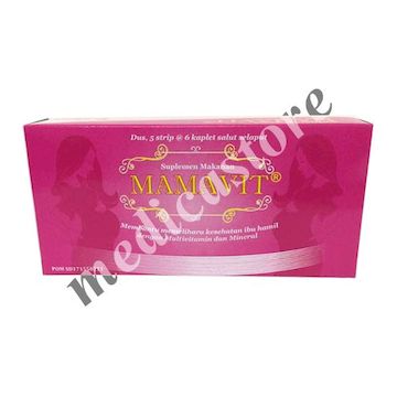 MAMAVIT KAPLET - Kandungan, Kegunaan, Efek Samping, Dosis dan Aturan ...